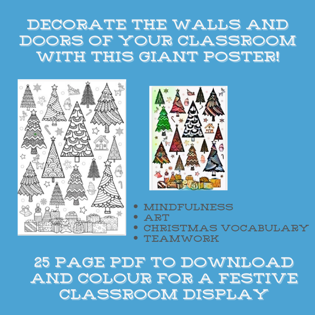 Giant Christmas Collaborative Poster Book - Glow Learn
